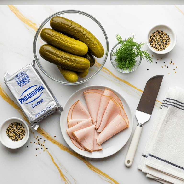 Cheese Wrapped Pickles: Amazing Secret 3-Ingredient Viral Recipe