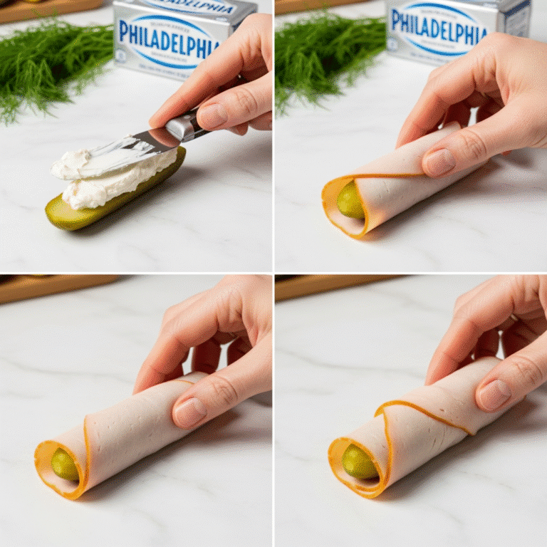 Cheese Wrapped Pickles: Amazing Secret 3-Ingredient Viral Recipe