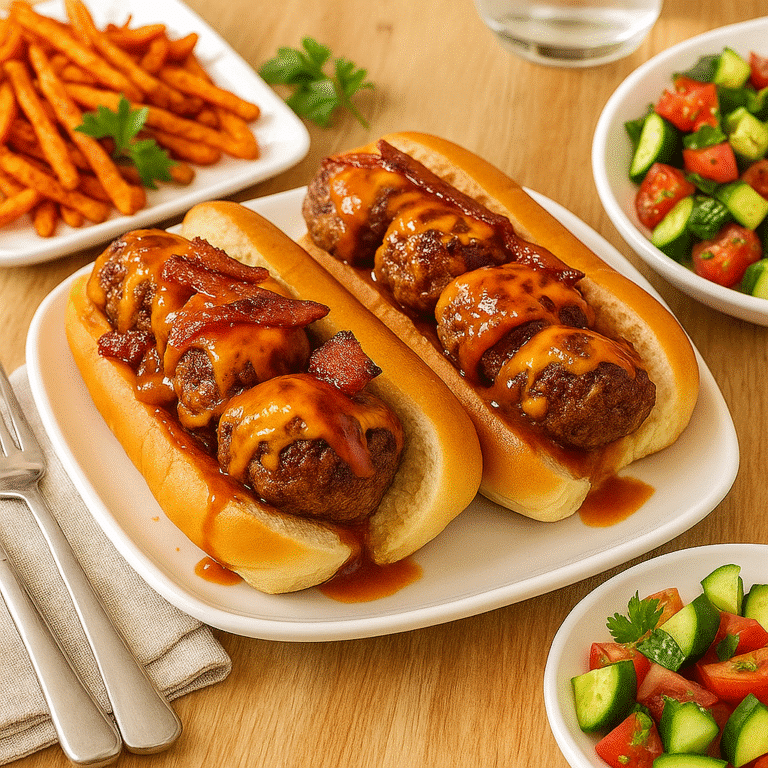 Bourbon BBQ Bacon Cheeseburger Meatball Subs: 5 Amazing Secrets