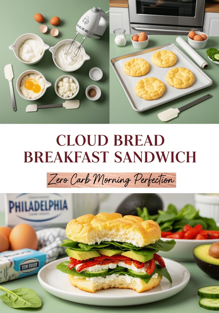 Cloud Bread Breakfast Sandwich: 5 Amazing Keto Recipes