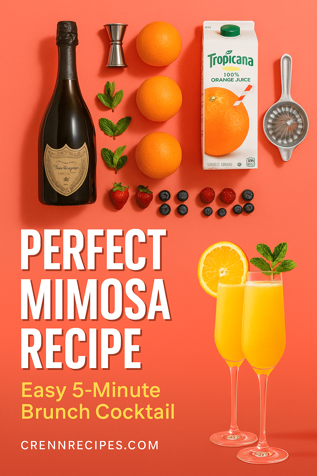 How to Make Mimosa Recipe: Classic Brunch Cocktail Guide