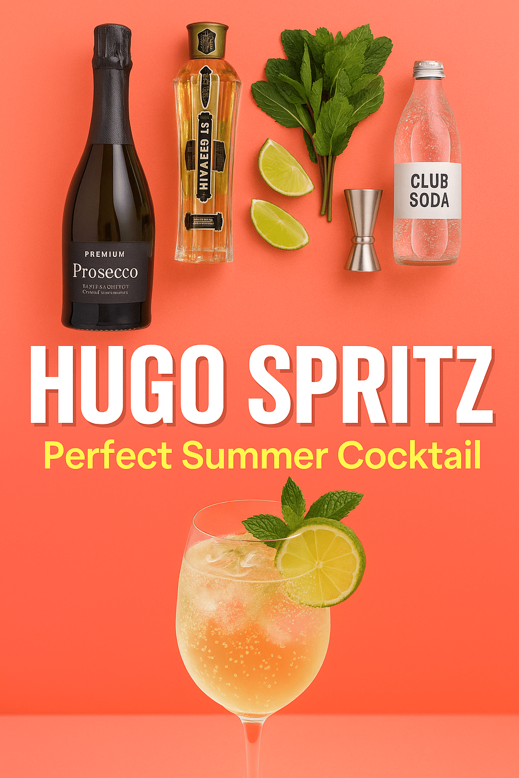 Hugo Spritz Recipe: 5 Simple Steps for Perfect Italian Cocktail