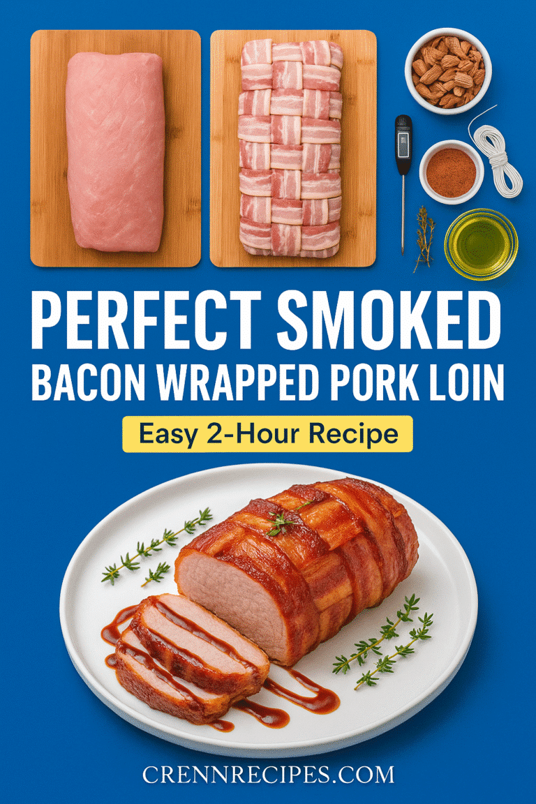 Smoked Bacon Wrapped Pork Loin: 7 Amazing Steps for Perfect BBQ