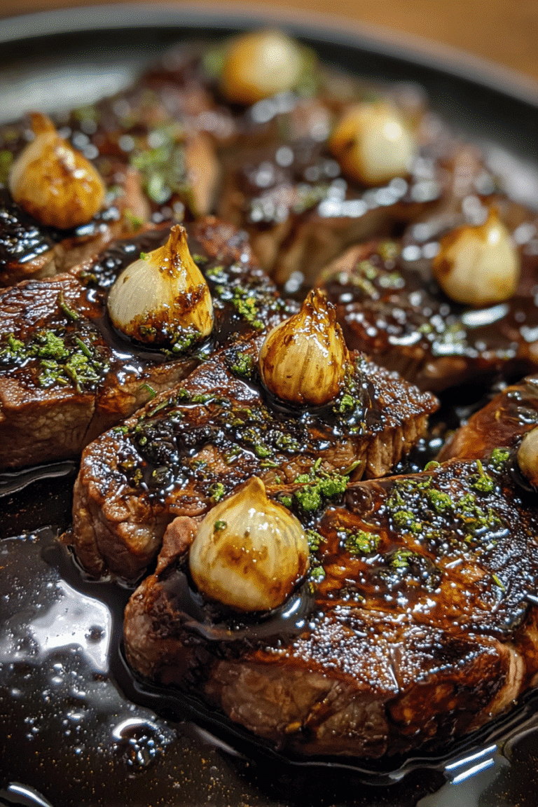 Spooky Bourbon Garlic Steak with Black Sauce: 7 Ultimate Halloween Secrets