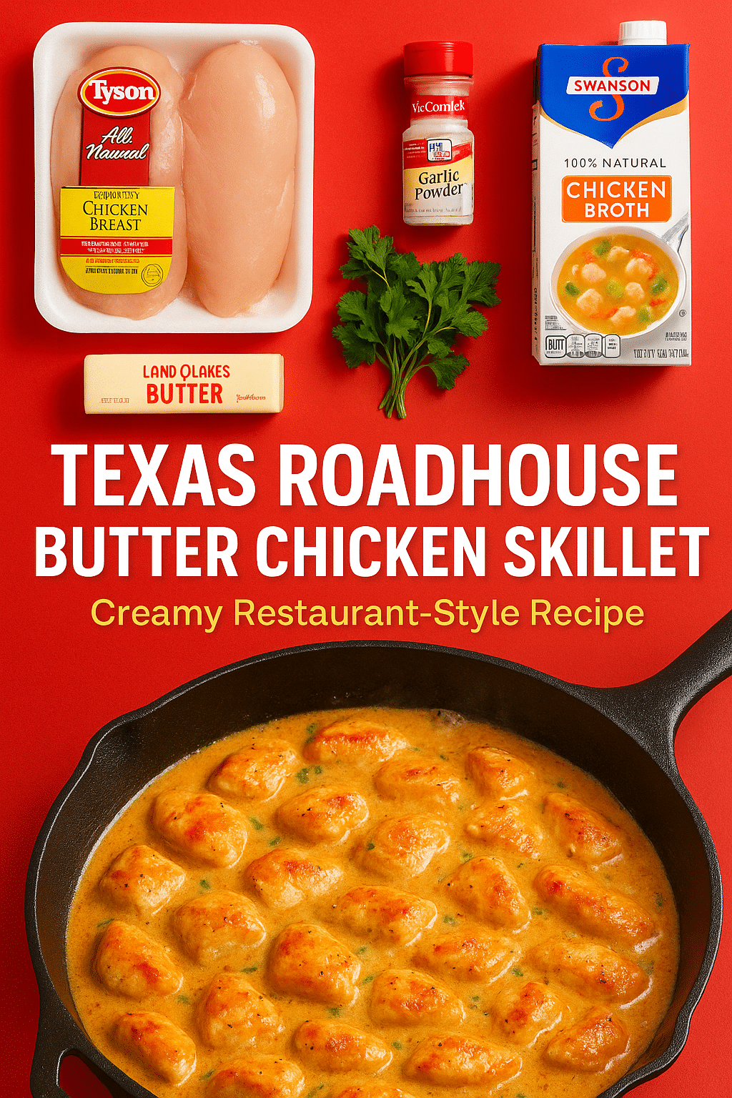 Texas Roadhouse Butter Chicken Skillet: 5 Easy Steps to Creamy Perfection