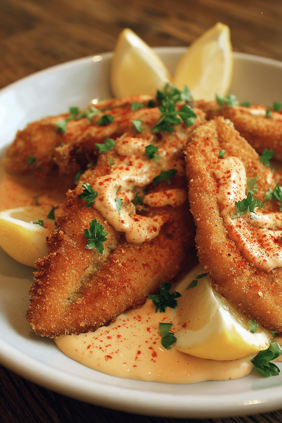 Ultimate 5-Ingredient Buttermilk Fried Catfish with Creamy Cajun Sauce ...