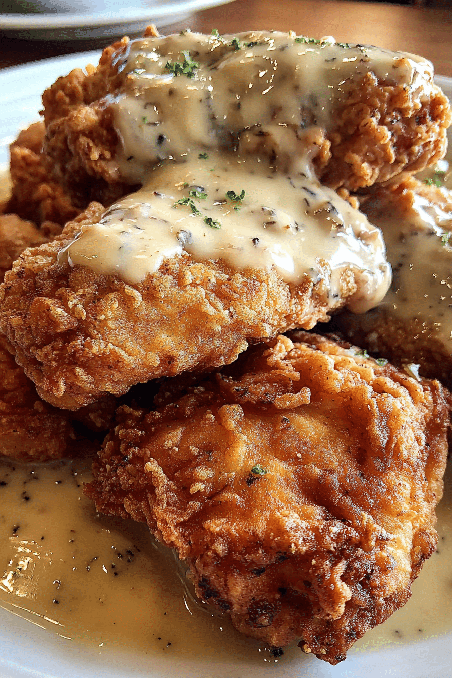 Southern Fried Chicken with Country Gravy: 7 Secret Steps for Ultimate ...