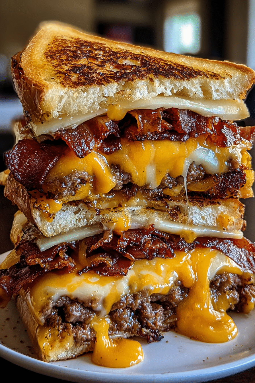 Triple Cheese Bacon Explosion Sandwich: 5 Epic Sandwich Secrets