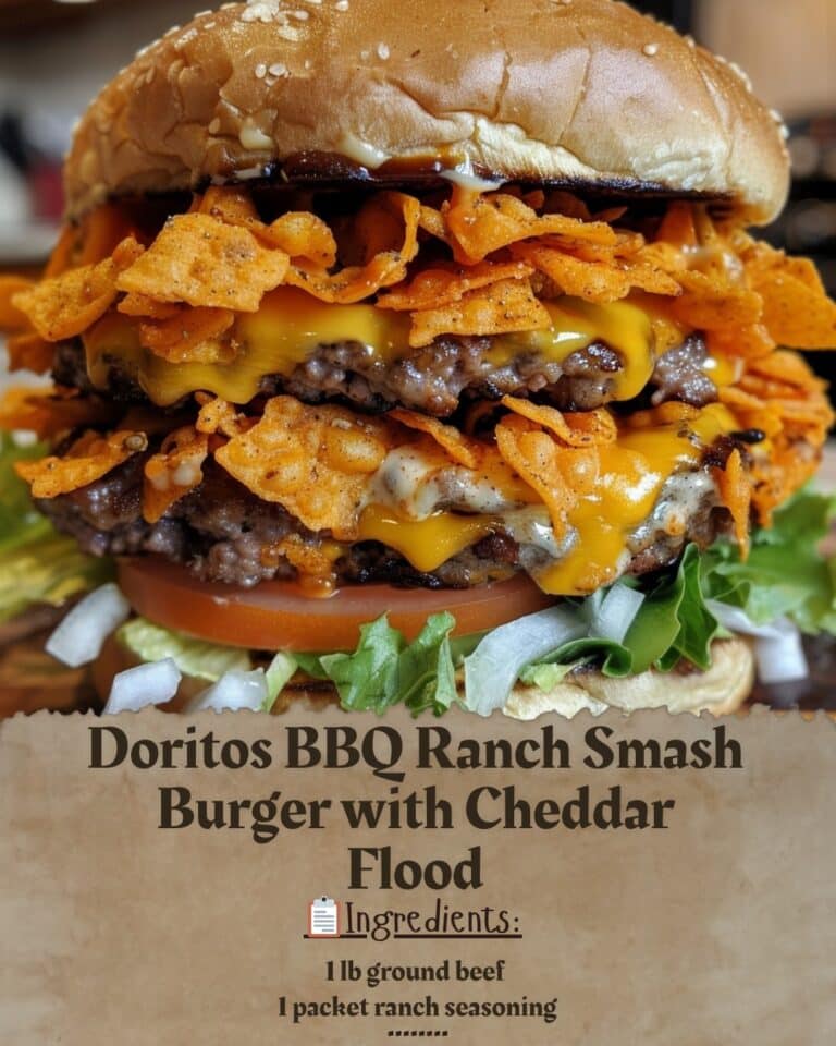 My Experience with Doritos BBQ Ranch Smash Burger with Cheddar Flood Review