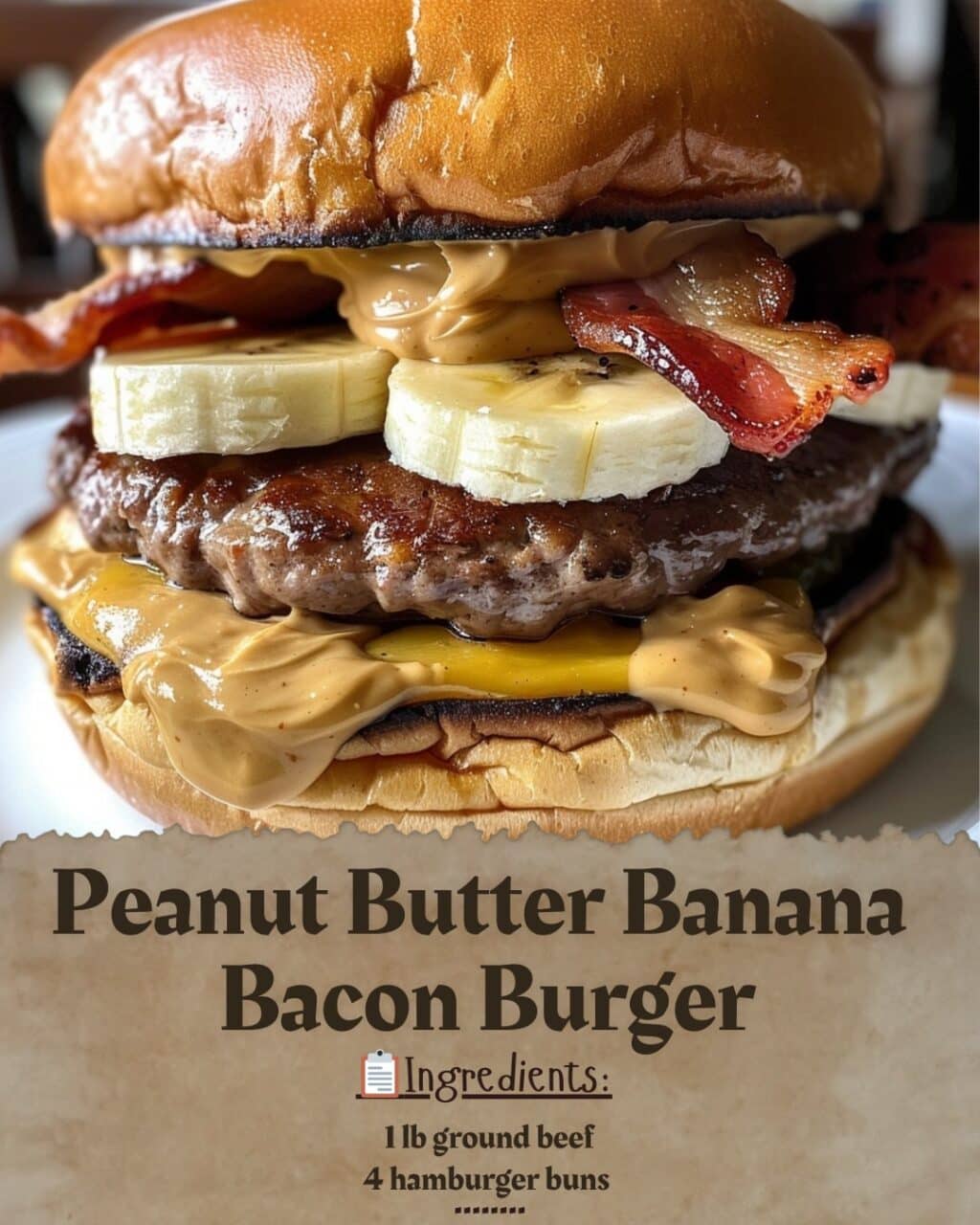 I Tried the Peanut Butter Banana Bacon Burger