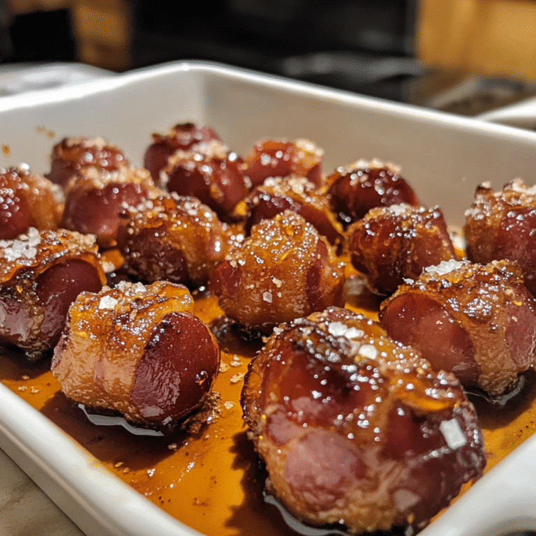 Bourbon Maple Bacon Bombs with Sticky Sweet Heat