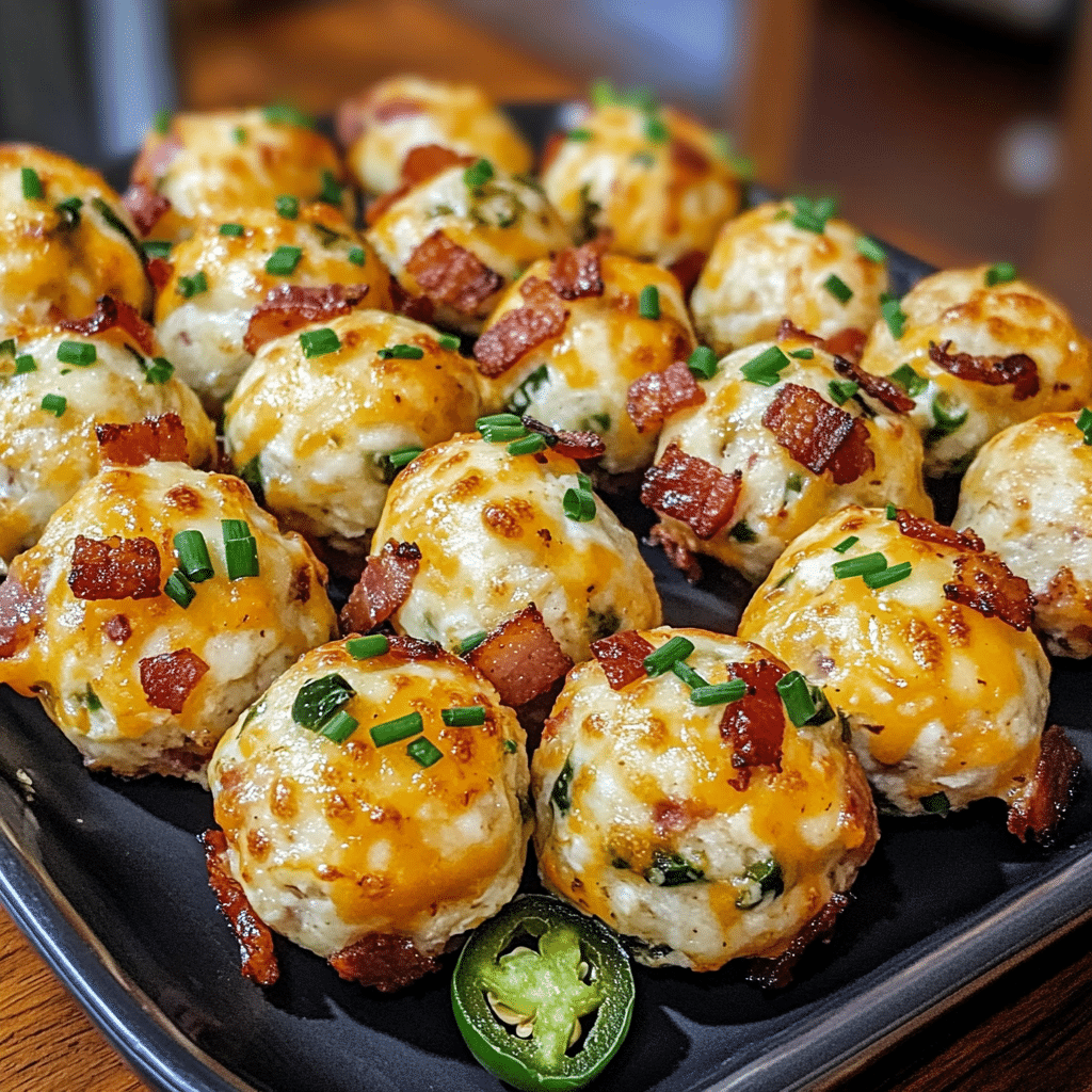 Cheesy Bacon Jalapeño Popper Bites - Irresistible Appetizer
